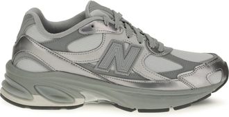 New Balance Y2K-Inspired Technical Design Sneakers - Gray