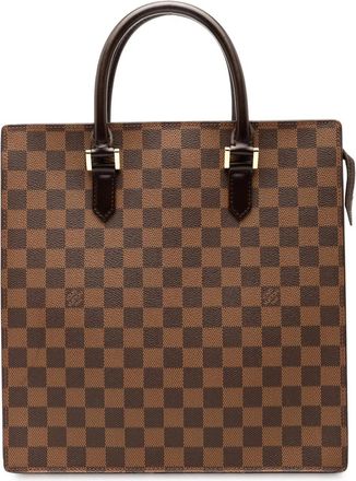 Louis Vuitton Shopper - Damier Ebene Venice Sac Plat - Gr. unisize - in Braun - für Damen