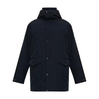 Moncler Homme, Manteaux, Bleu, Taille: XL Veste R&eacute;versible Prefouns