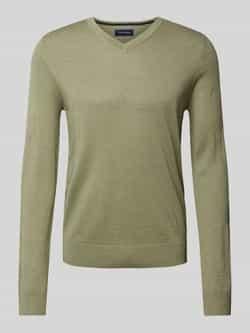 Christian Berg Regular Fit Strickpullover mit Woll-Anteil