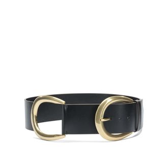 Chlo&eacute; Anita Lederg&uuml;rtel - - Accessories - Damen - Schwarzk - ONE SIZE