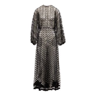 Valentino Garavani Robe &agrave; Sequins - Femme - Robes - Noir - Taille: 36 FR