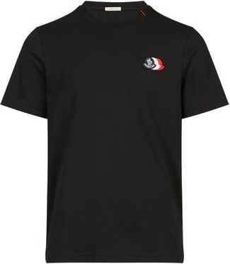 Moncler T-shirt droit &agrave; logo en coton