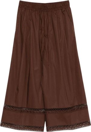 Twinset Femme, Pantalons, Brun, Taille: 40 FR Twin-set Pantalons