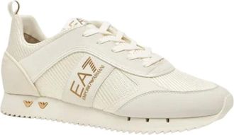 Emporio Armani Femme, Chaussures, Blanc, Taille: 39 EU Carbon Baskets
