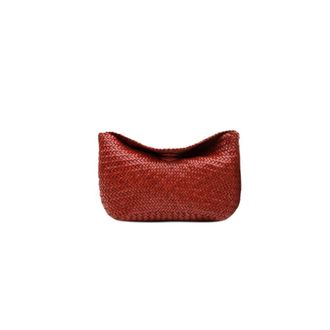 Dragon Diffusion Femme, Sacs, Rouge, Taille: ONE Size Diagonal Weave Flap Corsina bag