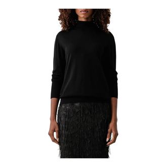 Patrizia Pepe Feinstrick-Rollkragenpullover - - Knitwear - Damen - Schwarzk - XS