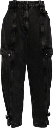 3.1 Phillip Lim Jeans mit aufgesetzten Taschen - Schwarz