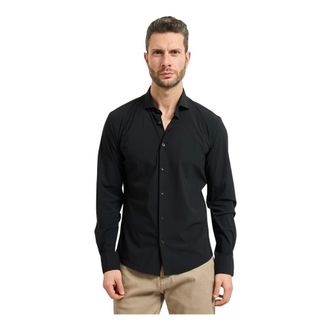 Yes-Zee YES Zee, Homme, Chemises, Noir, Taille: L Chemise Stretch