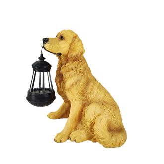 Supvox Solar-landschaftslaterne Hund Figur Solar-wegeleuchten Gartenleuchten Balkonlampe H&auml;ngende Laterne F&uuml;r Hunde Terrasse Pfad Dekoration