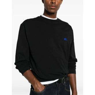 Jil Sander Logo-Embroidered Cotton T-Shirt - Black