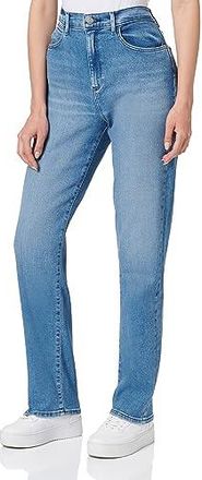 Wrangler Droit Jeans, Marmalade, 27W x 30L Femme