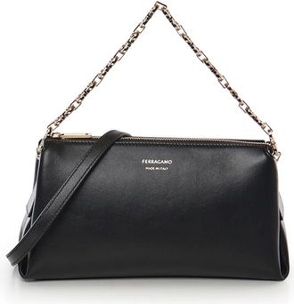 Ferragamo Femme, Sacs, Noir, Taille: ONE Size Sacs Bandouli&egrave;re
