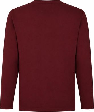 C.P. Company Long-Sleeved Cotton T-Shirt - Burgundy