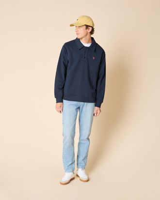 Faguo Sweat bleu marine