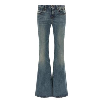 R13 Overflow Boy Flare - - Jeans - Damen - Blau - W29