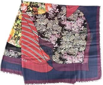 Balenciaga Pre-owned Silk Scarf - Femme - Pre-owned - Multicolore - Taille: ONE Size