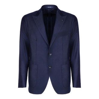 Tagliatore Homme, Vestes, Bleu, Taille: XL Tailored Jacket