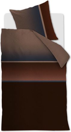 Beddinghouse Mako-Satin-Bettwäsche-Garnitur Kian Farbe Rot Größe 135 x 200 cm + 1x 80 x 80 cm