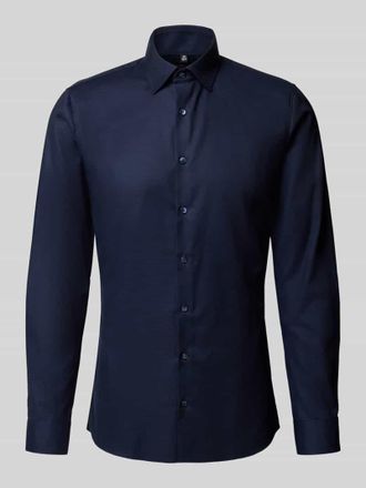 Olymp No. 6 Super Slim Fit Businesshemd mit Kentkragen