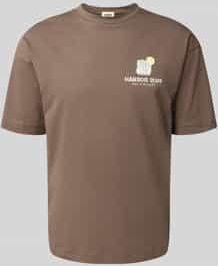 Drykorn T-Shirt mit Motiv-Print und Rundhalsausschnitt