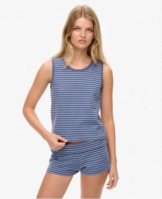 Superdry D&eacute;bardeur &agrave; rayures Jersey Athletic Essentials