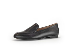 Gabor Damen Slipper, Frauen Slip On,College Schuhe,Businessschuhe,Schlupfschuhe,schluepfschuhe,Loafer,Slip-ons,Mokassins,schwarz,40 EU / 6.5 UK