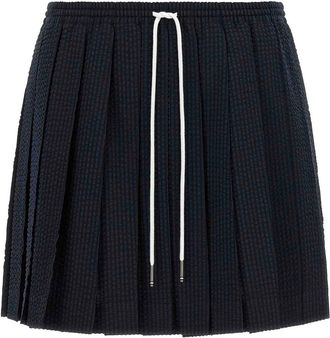 Thom Browne Jean &Eacute;vas&eacute; - Bleu