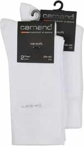 Camano Socken im unifarbenen Design im 2x2er-Pack