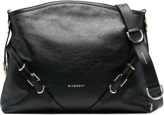 Givenchy Hobo Bags - Black Calfskin Leather Shoulder Bag - Gr. unisize - in Schwarz - f&uuml;r Damen