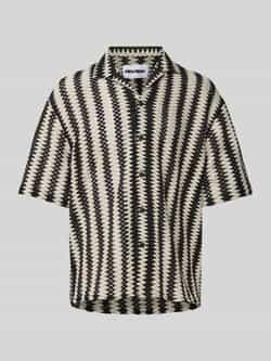 Review Relaxed Fit Freizeithemd mit Strukturmuster