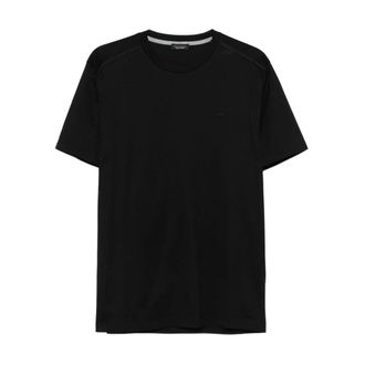 Paul & Shark Gestricktes Baumwoll-T-Shirt - - Tops - Herren - Schwarzk - L