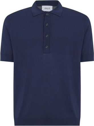 D4.0 Homme, Tops, Bleu, Taille: XL Polo &agrave; Manches Courtes