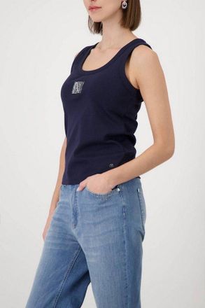 Monari Rundhalspullover 410722 elegant