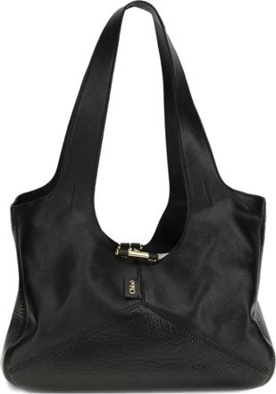 Chlo&eacute; sac port&eacute; &eacute;paule Balloon East-West - Noir