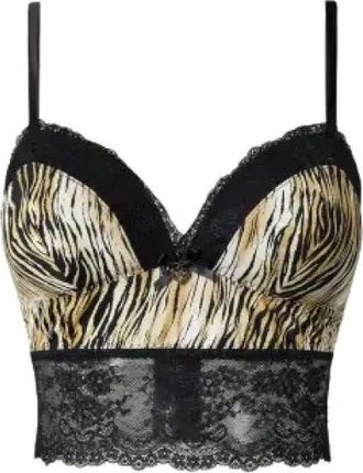 Twinset Femme, Sous-v&ecirc;tements, Noir, Taille: 100C FR Bustier Triangle Rembourr&eacute; Bustino