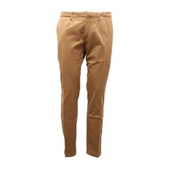 Siviglia Baumwolltabak Hose 4-Tasche Modell - - Trousers - Herren - Braun - W32