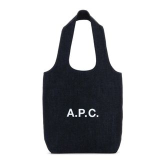 A.P.C. Tote Ninon Small - - Bags - Damen - Blau - ONE SIZE