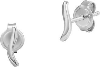 Skagen Clous doreilles Essential Waves en acier inoxydable, pour femme, SKJ1791040