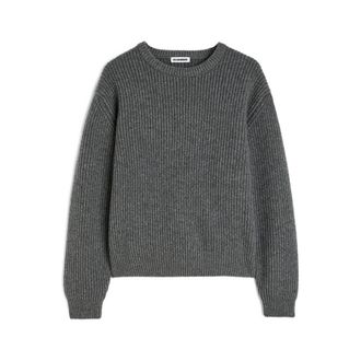 Jil Sander Herren, Strickwaren, Grau, MGr&ouml;&szlig;e
