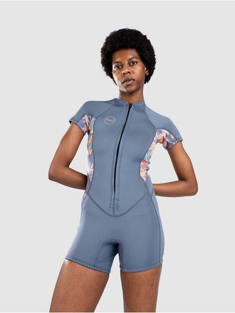 O'Neill Bahia 2/1 Front Zip Spring Combinaison surf &agrave; motifs