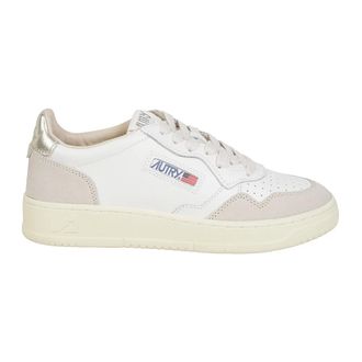 Autry Femme, Chaussures, Blanc, Taille: 37 EU Medalist Low
