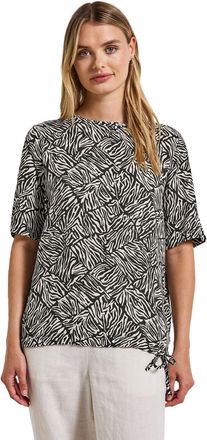 Street One Damen T-Shirt mit Tunnelzug