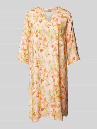 Smith & Soul Knielanges Tunikakleid mit Allover-Muster