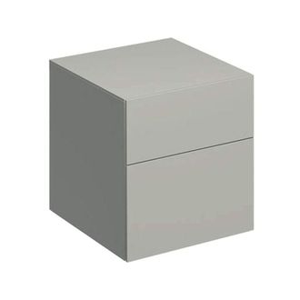 Keramag Geberit Xeno 2 Seitenschrank, 450x510x462mm, 2 Schubladen