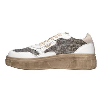 Emanuelle Vee Sneakers aus Leder und Stoff - - Shoes - Damen - Mehrfarbig - 39 EU