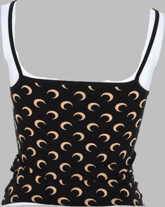 Marine Serre Moon T-shirt - Black