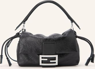 Fendi Handtasche Baguette Soft Small schwarz