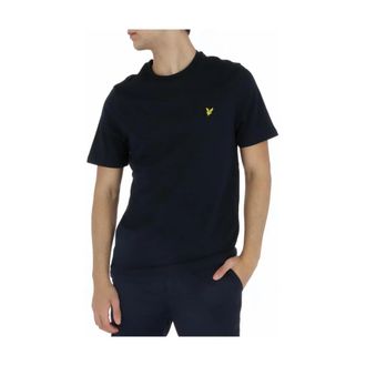 Lyle & Scott Classic Fit Rundhals-T-Shirt - - Tops - Herren - Blau - M