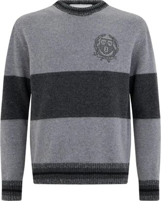 Iceberg Rundhals-Pullover - - Knitwear - Herren - Grau - XL